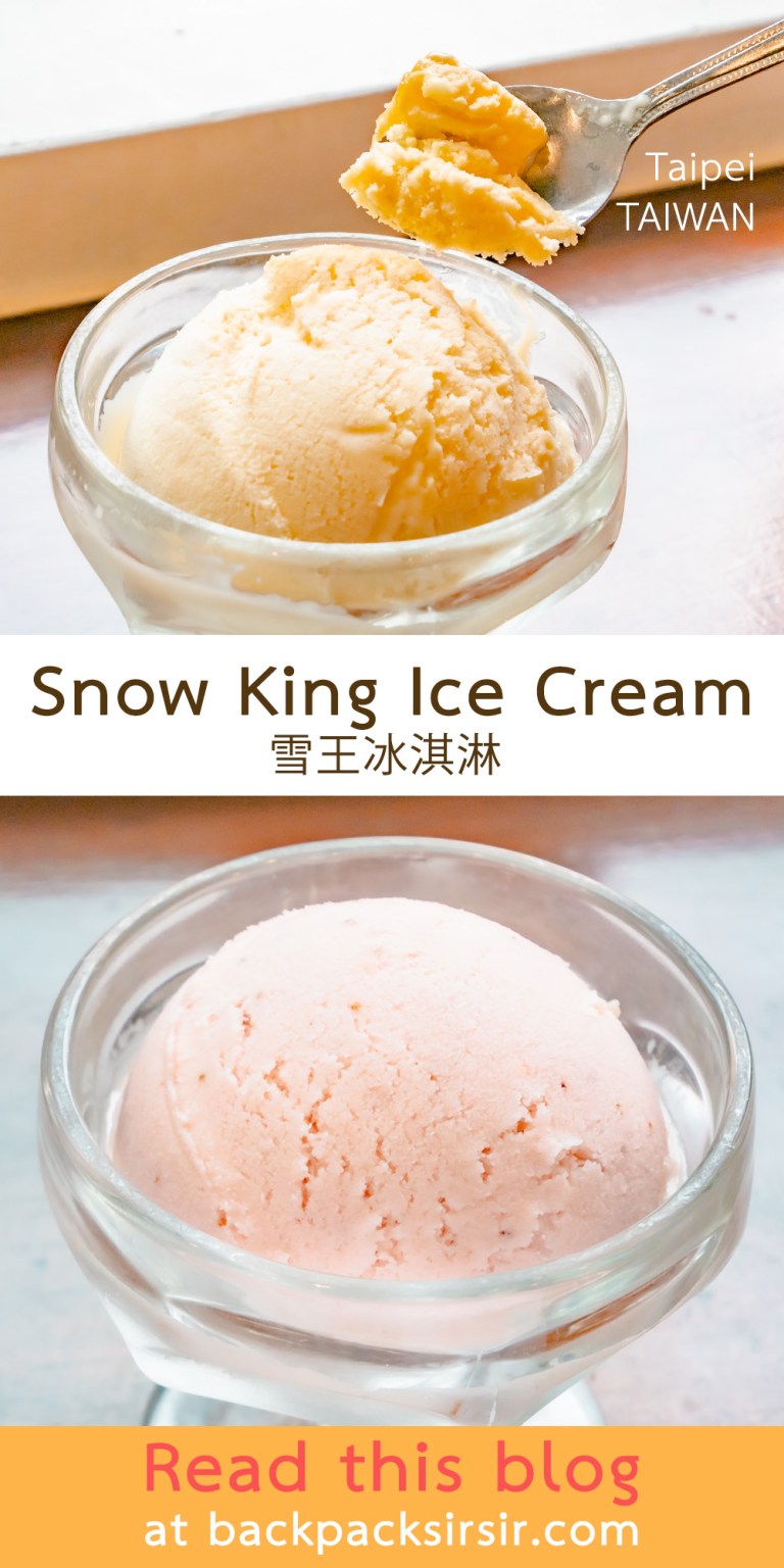Snow King Ice Cream ร้านไอศครีมที่ไทเป ไอติมไต้หวัน | Backpack Sir Sir ...