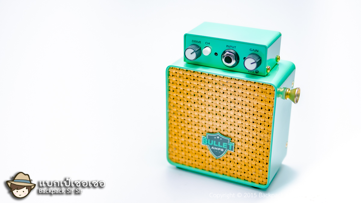 รีวิวแอมป์ Bullet Amps รุ่น BT05 Micro Robot 5W มินิแอมป์สำหรับกีต้าร์ ...